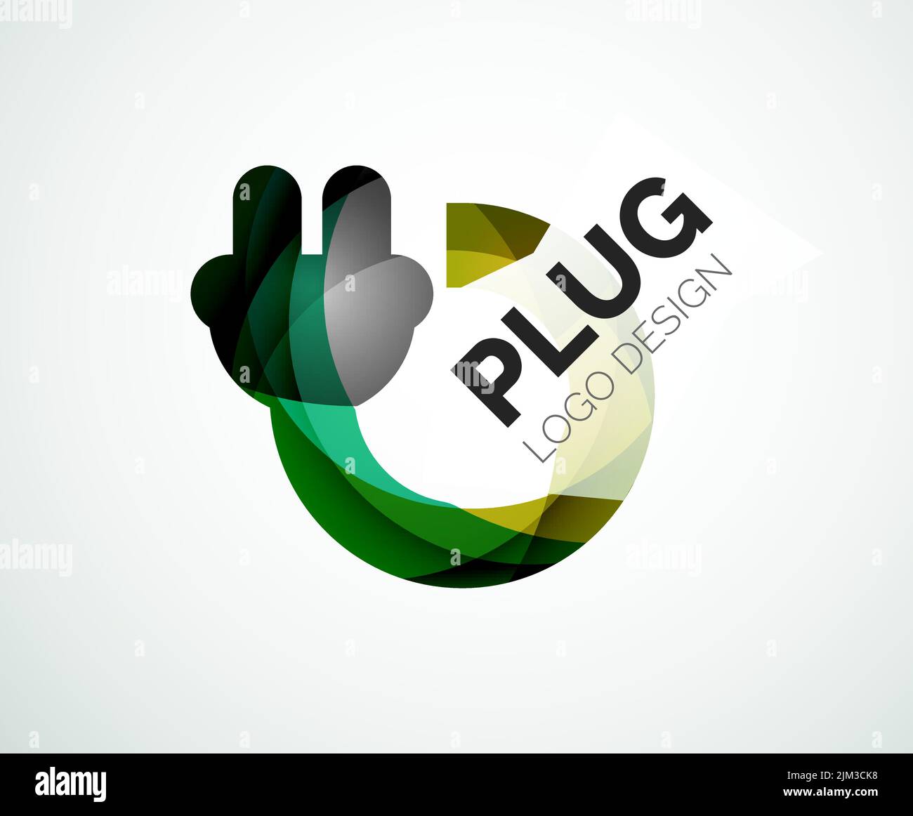 Abstract swirl logo made hi-res stock photography and images - Alamy