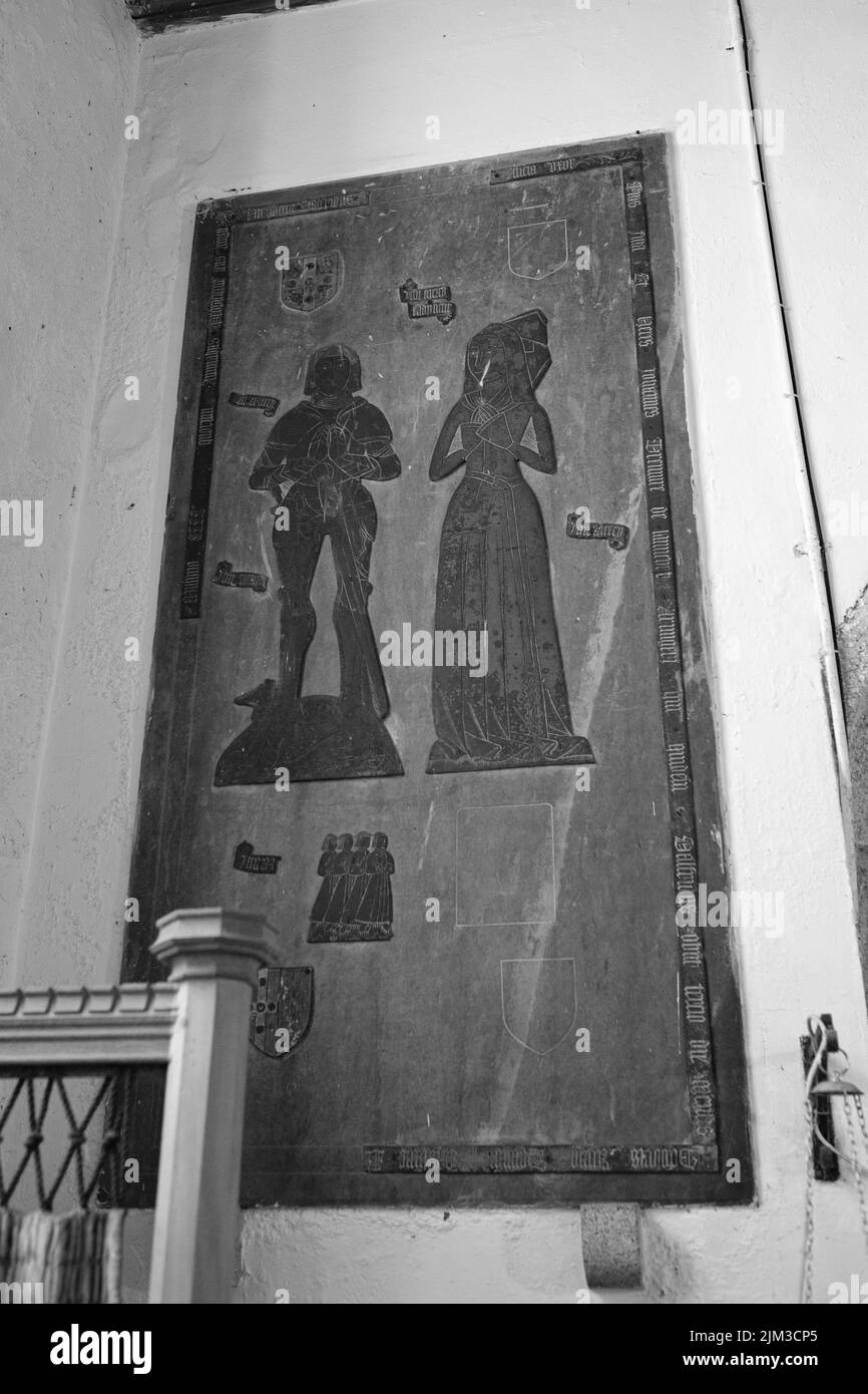 Interior of St Crewenna (CHURCH OF SAINT CREWEN), Crowan, Cornwall ...