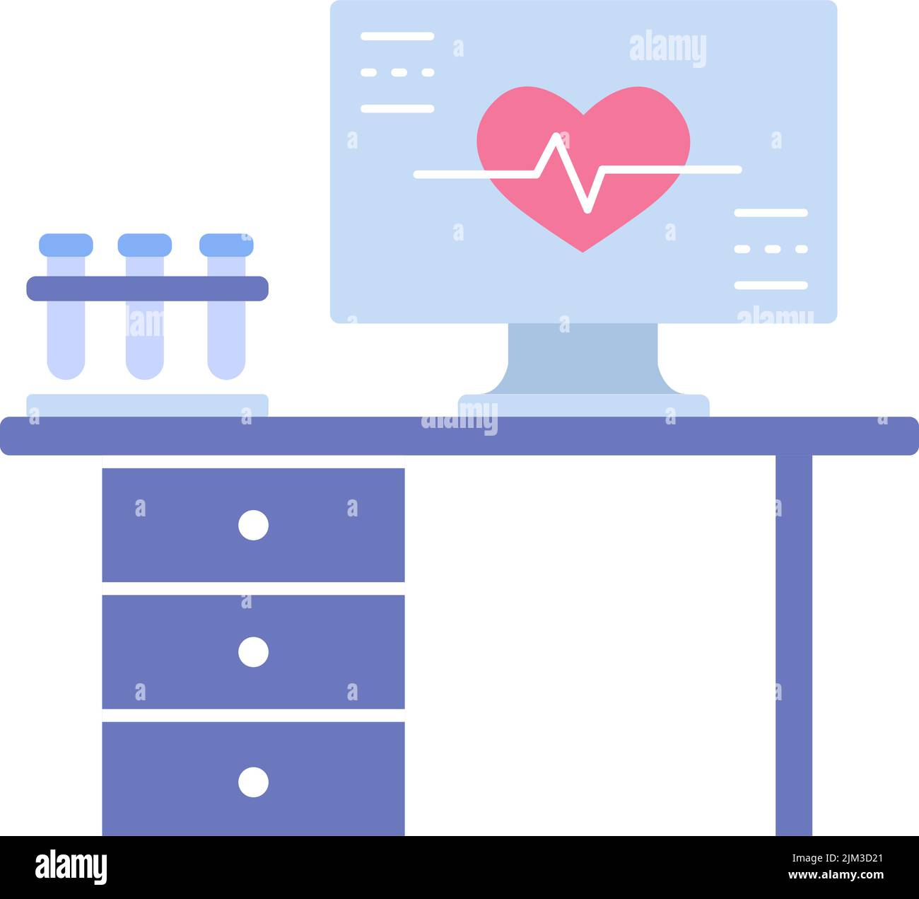 Lab workspace Stock Vector Images - Alamy