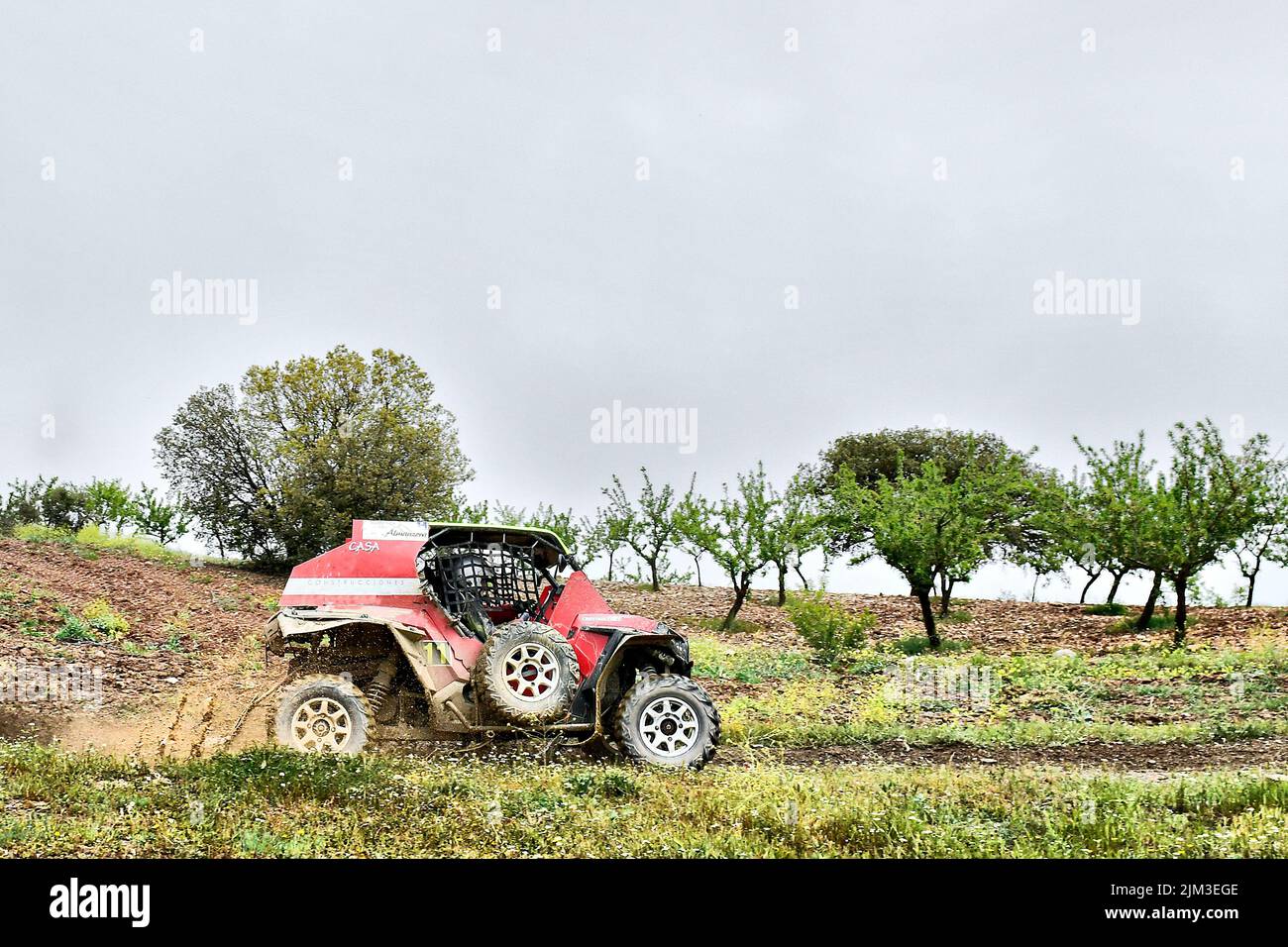 Rally of off-road vehicles, 4x4, through the south of Spain Stock Photo ...