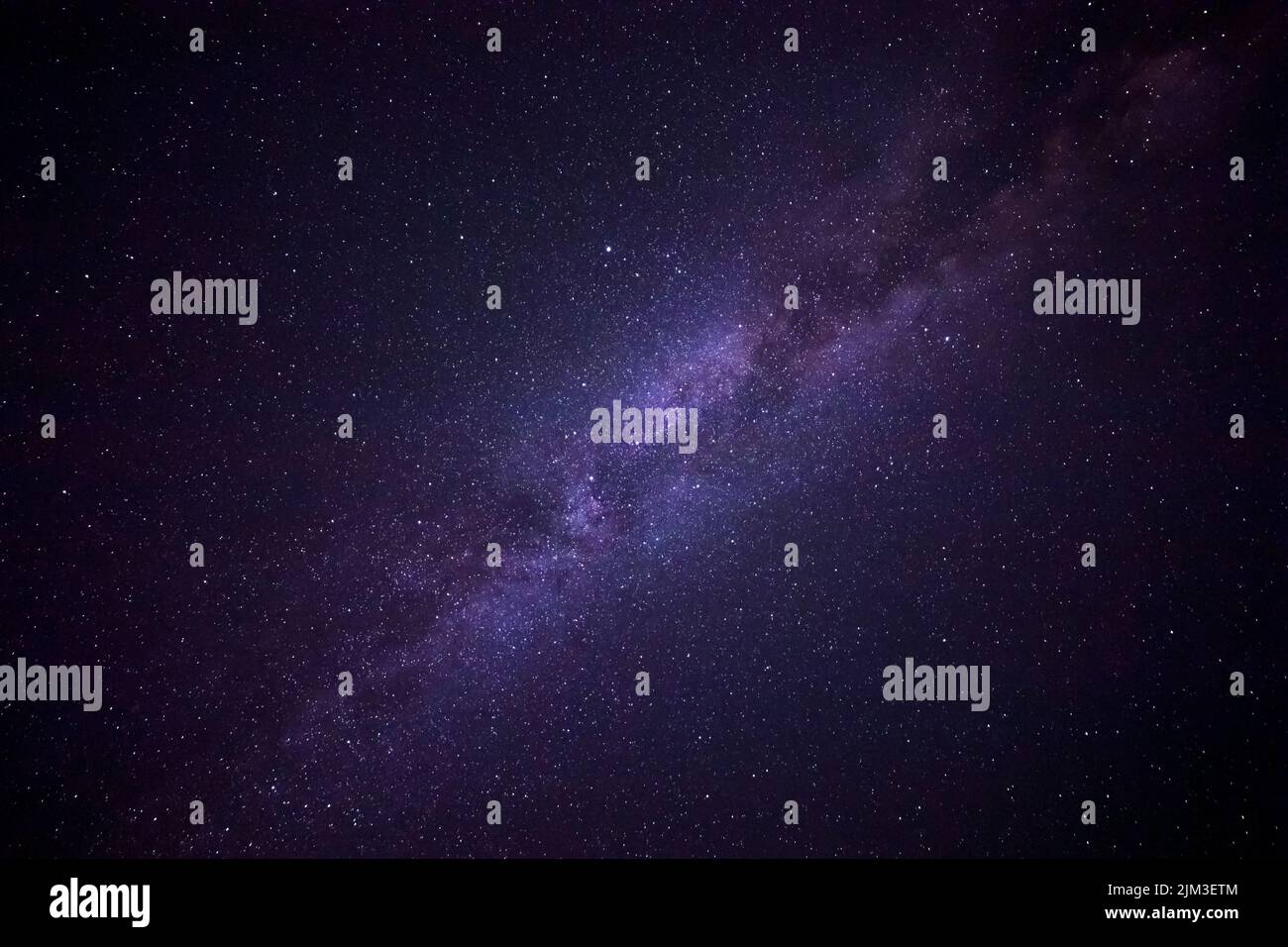 sight of Milky Way galaxy in night sky Stock Photo - Alamy