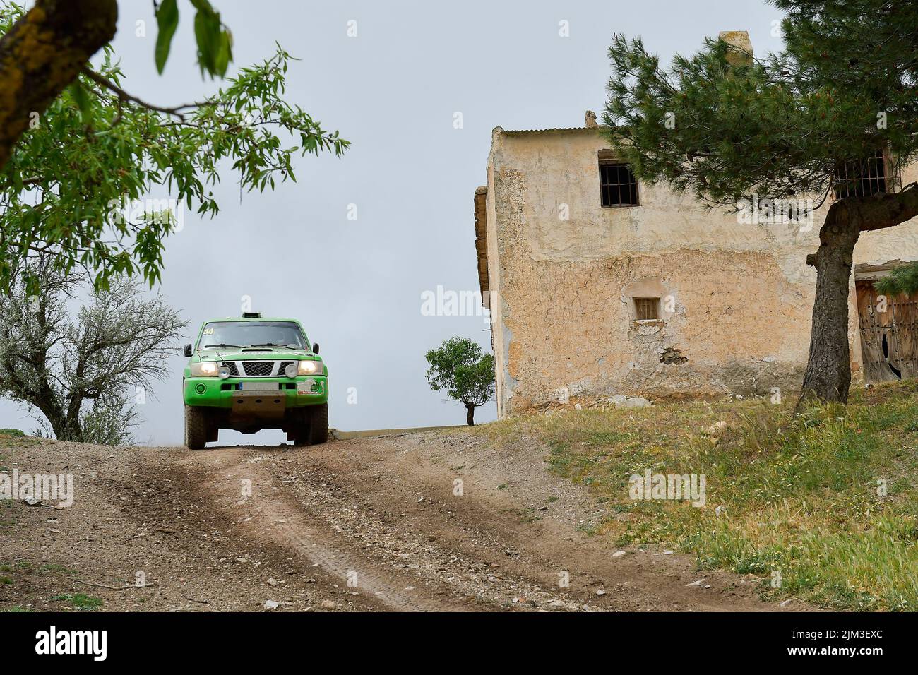 Rally of off-road vehicles, 4x4, through the south of Spain Stock Photo ...