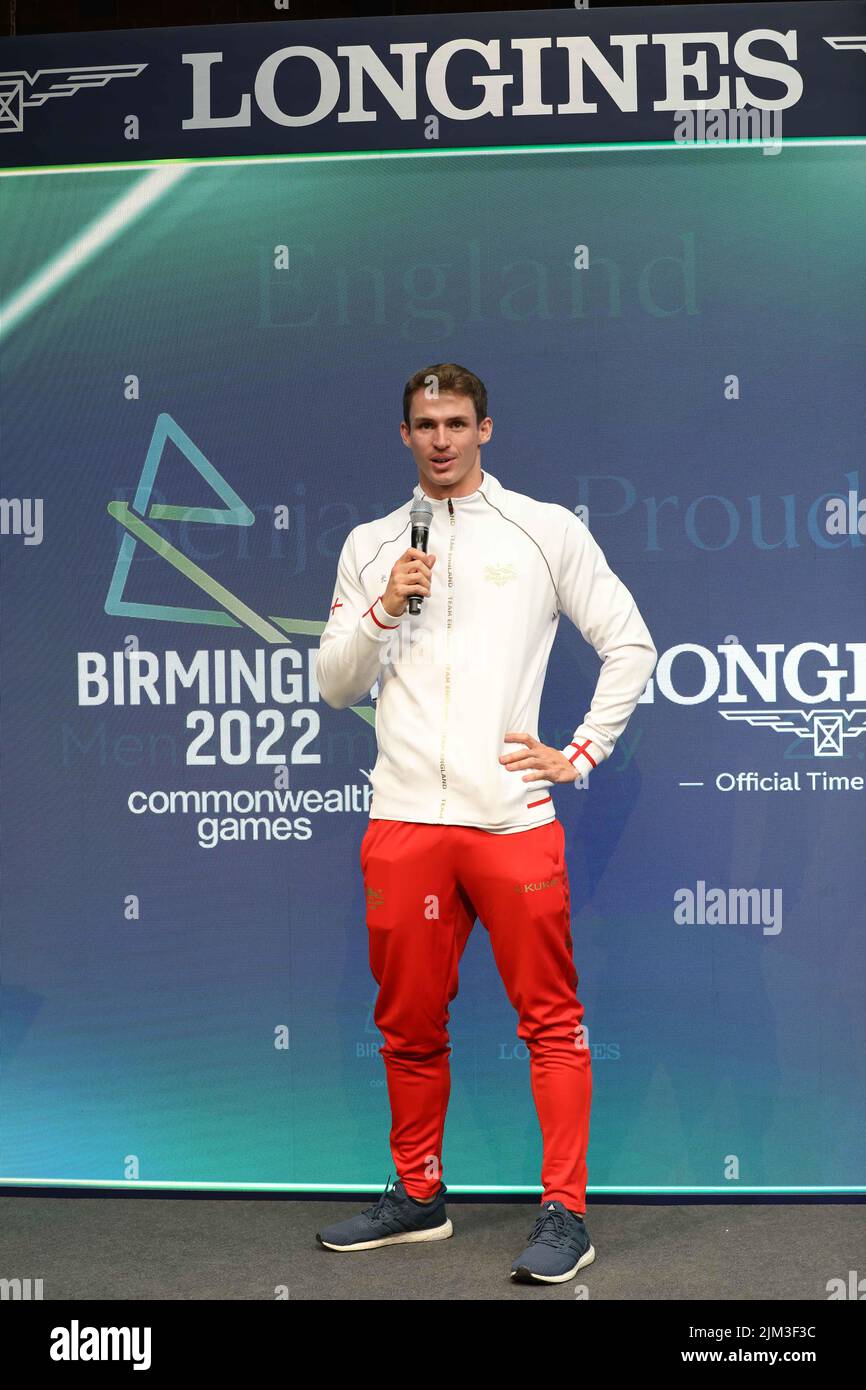 August 4, 2022, Birmingham, West Midlands, England: English swimmer ...