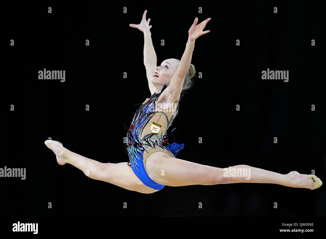 Cyprus' Anna Sokolova during the Team Final and Individual Qualification at Arena Birmingham on ...