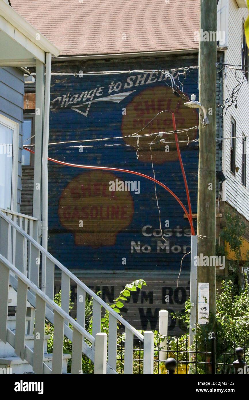 Rare, vintage hand painted Ghost Signs dating to the late 1920’s and ...