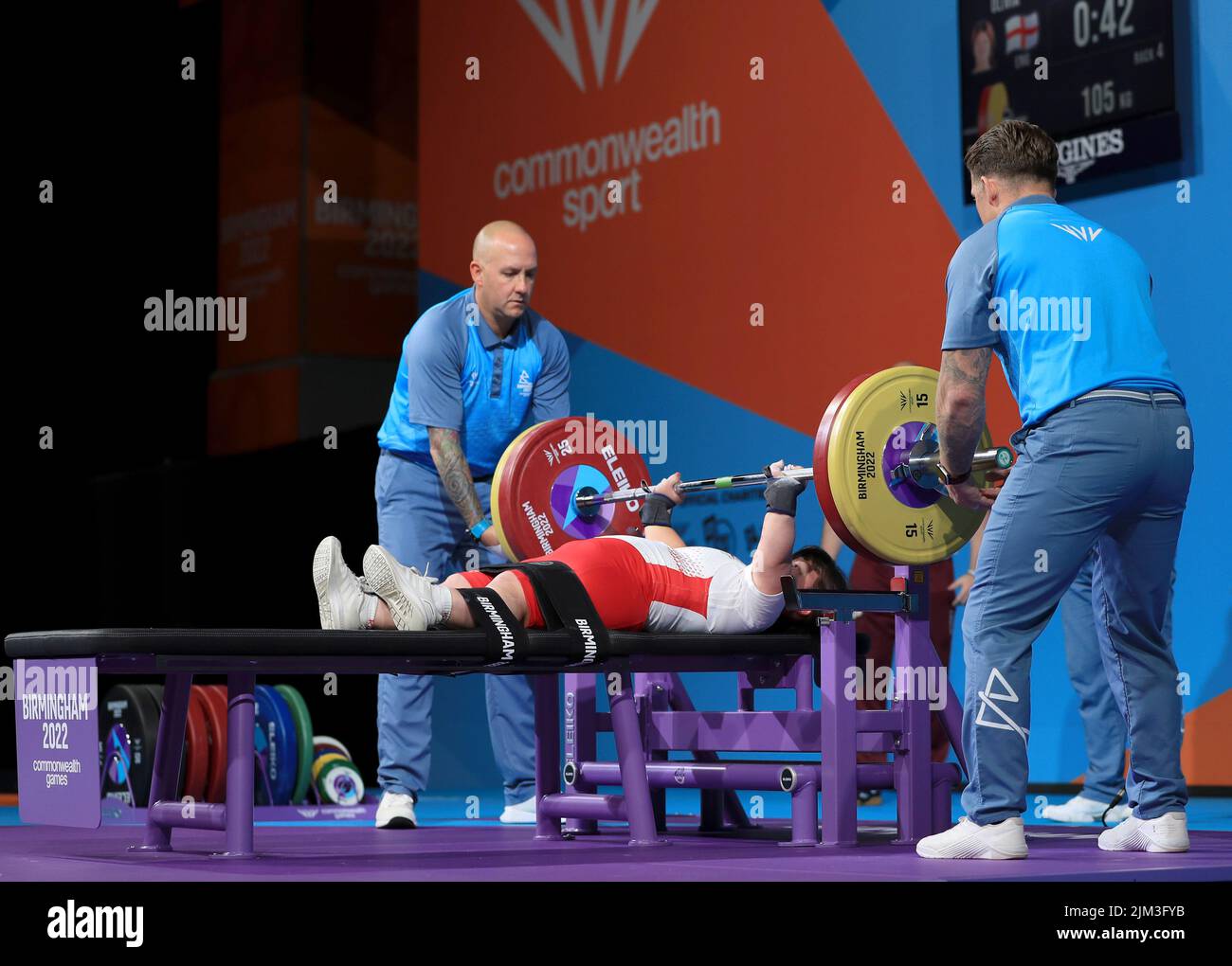 England’s Olivia Broome competes in the Women’s Lightweight ...