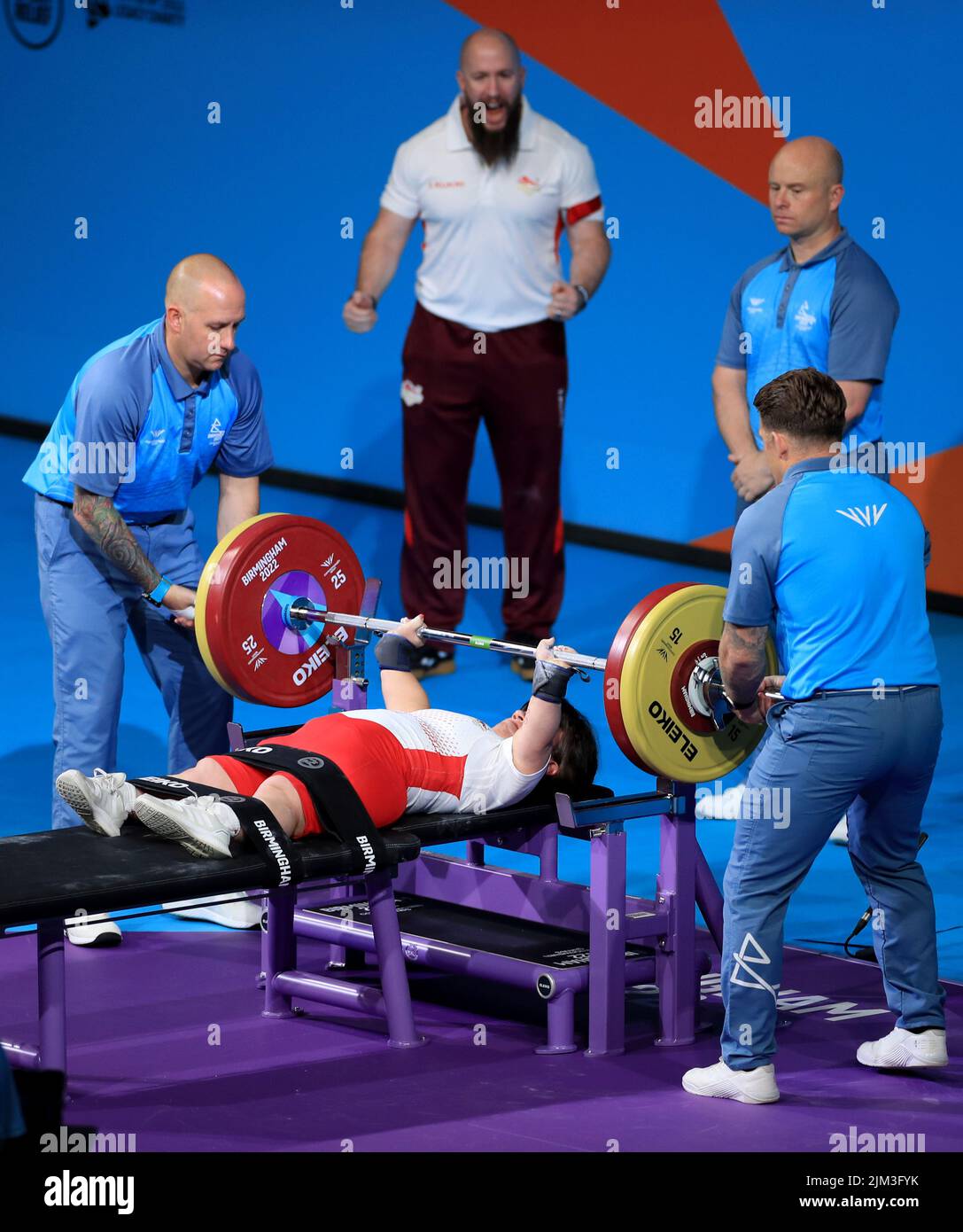 England’s Olivia Broome competes in the Women’s Lightweight ...