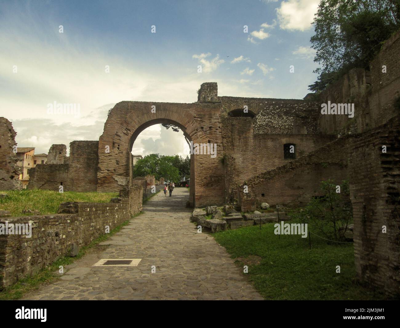 Inside the roman forum Rome I Stock Photo - Alamy