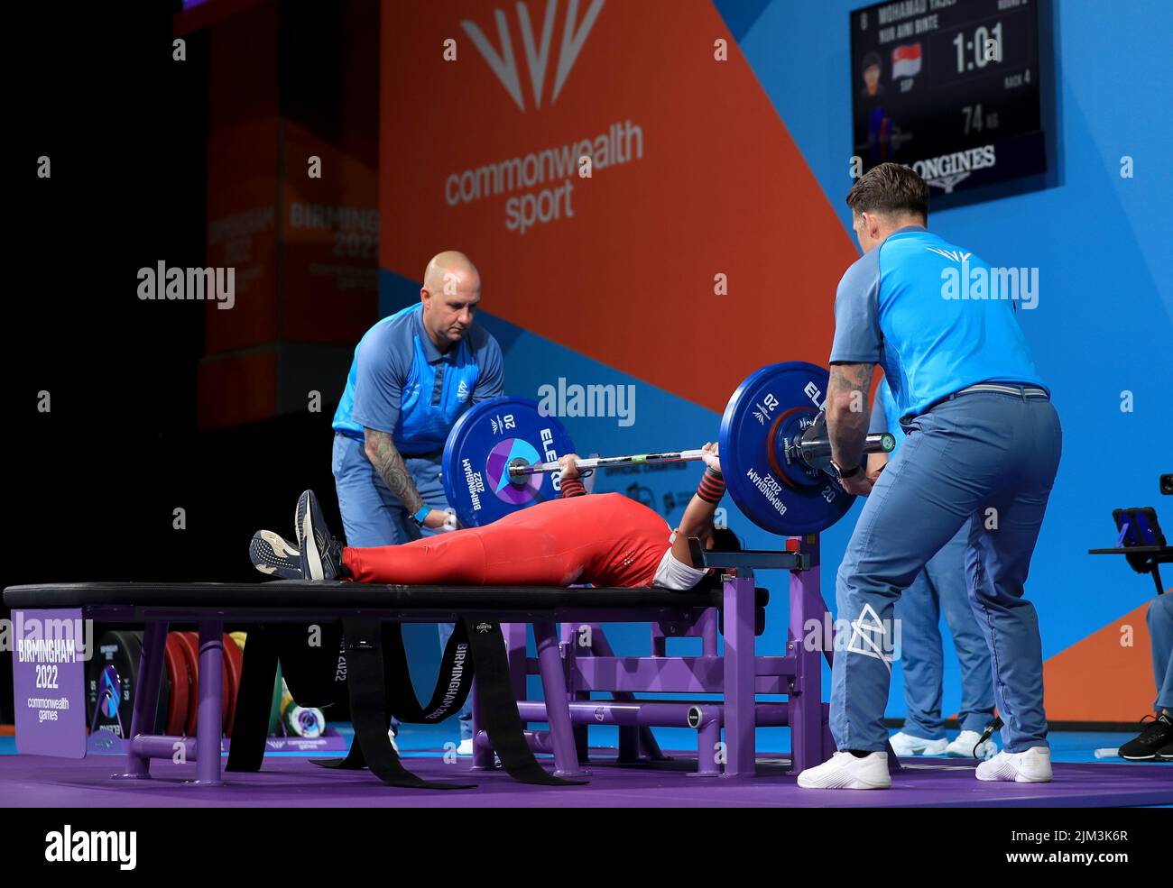 Singapore’s Nur Aini Yasli competes in the Women’s Lightweight ...