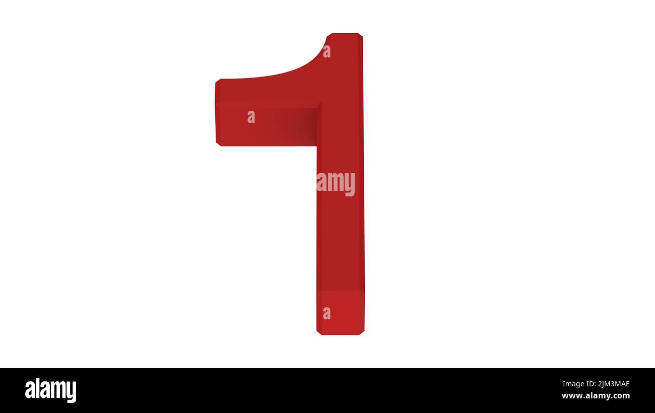 1 number one gold silver 3d glass crystal anniversary render ...