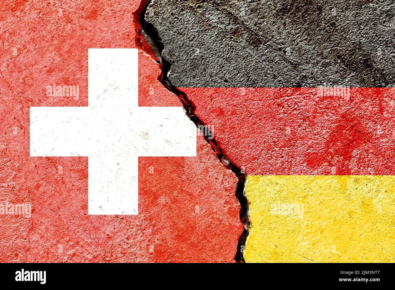 abstract Swiss German politics relationship friendship divided ...