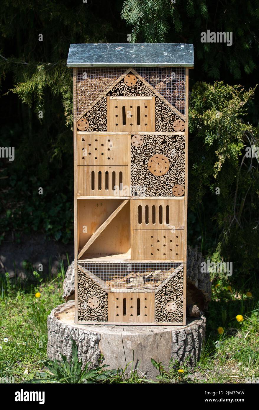Insect hotel sign hi-res stock photography and images - Alamy