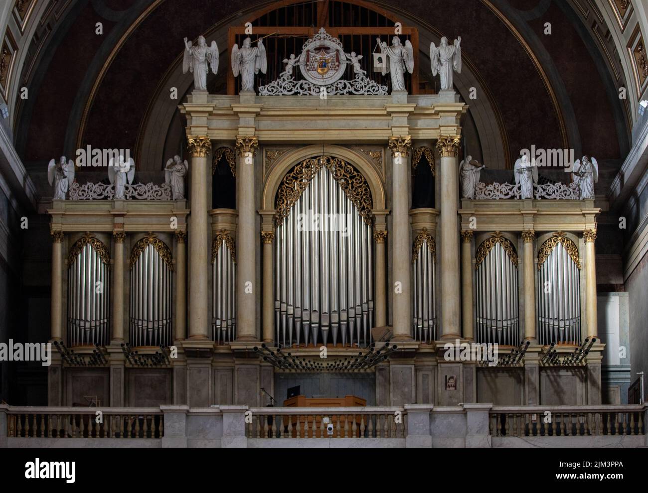 It is one of the biggest organs in Europe, and the basilica is the ...