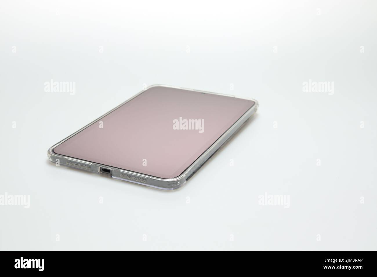 Studio shot of new Apple iPad mini generation 6 digital tablets ...