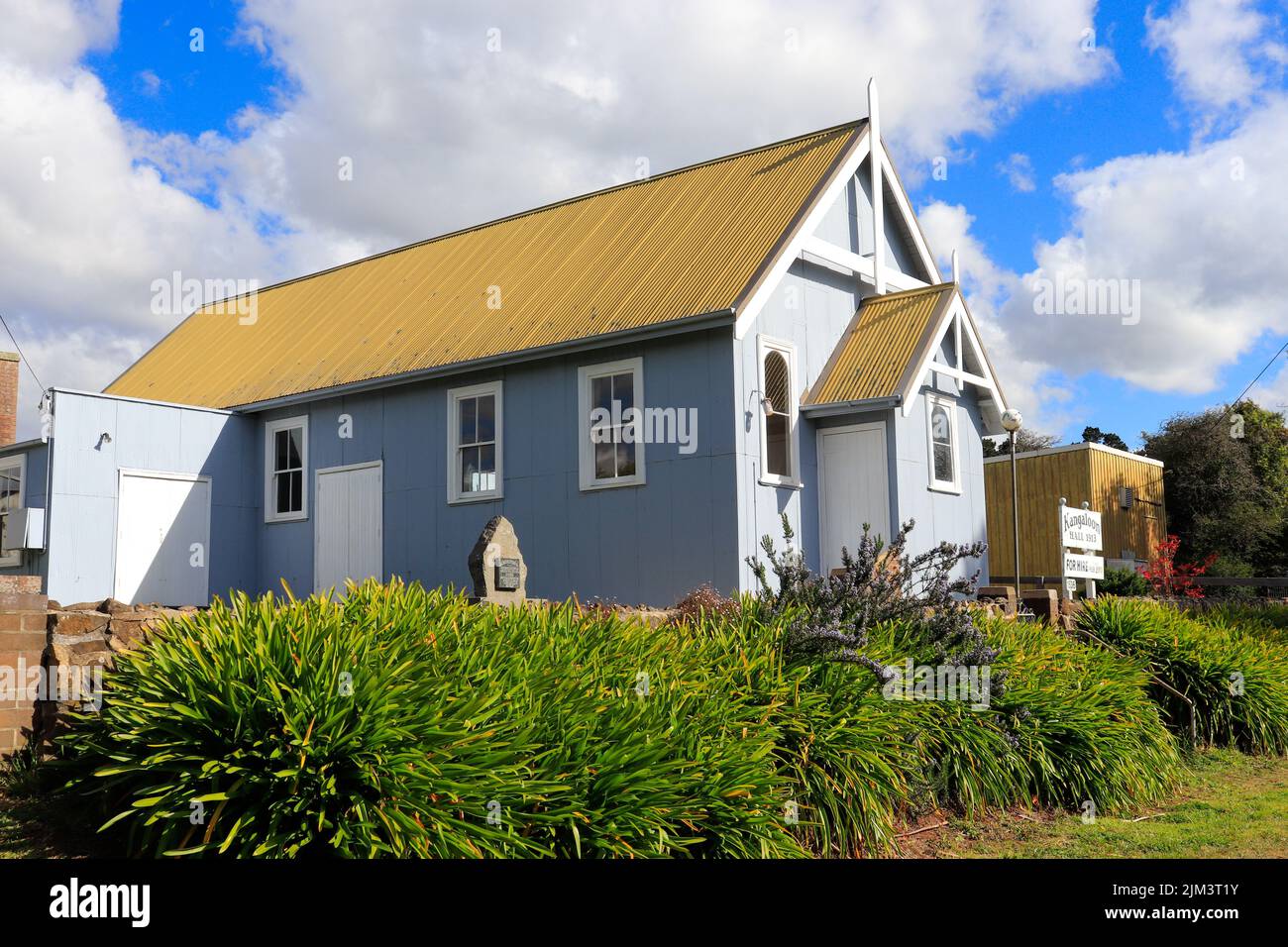 The Kangaloon hall building in East Kangaloon, Southern Highlands ...