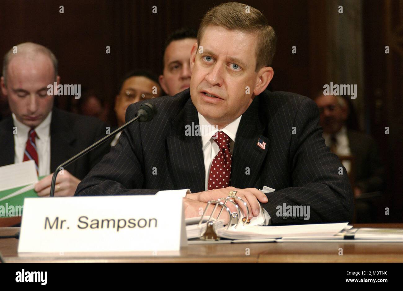 Economic Development Administration - DR. DAVID SAMPSON HEARING Stock ...