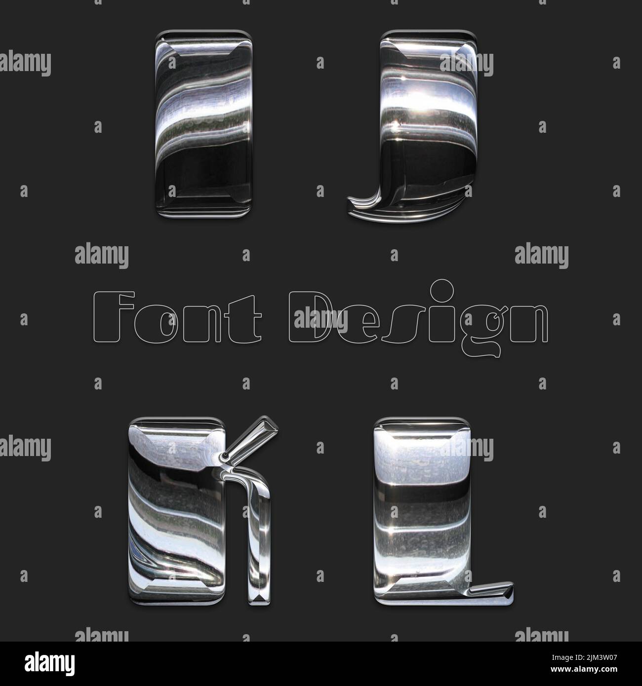 Chrome alphabet hi-res stock photography and images - Alamy
