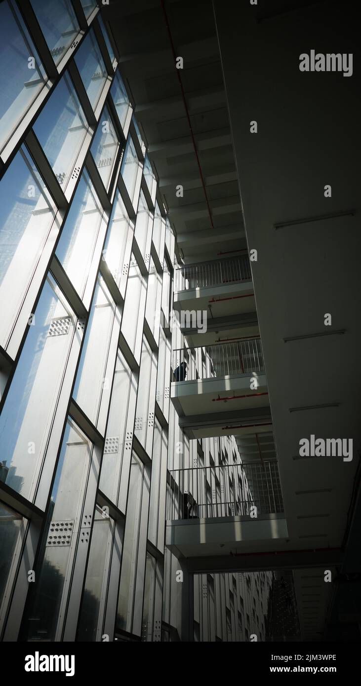 A Loe Sngle Side Shot Of The Modern Exterior Building Of Ewha Womans