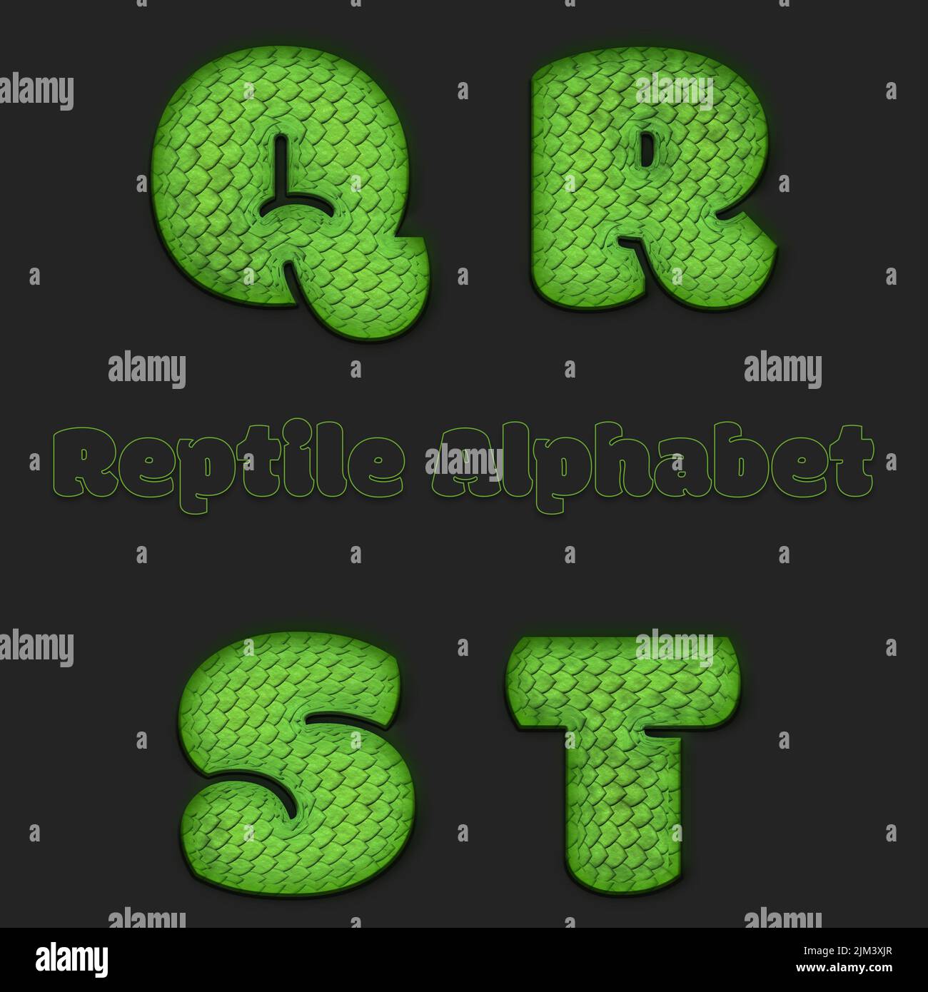 Typography graphic print snake hi-res stock photography and images - Alamy
