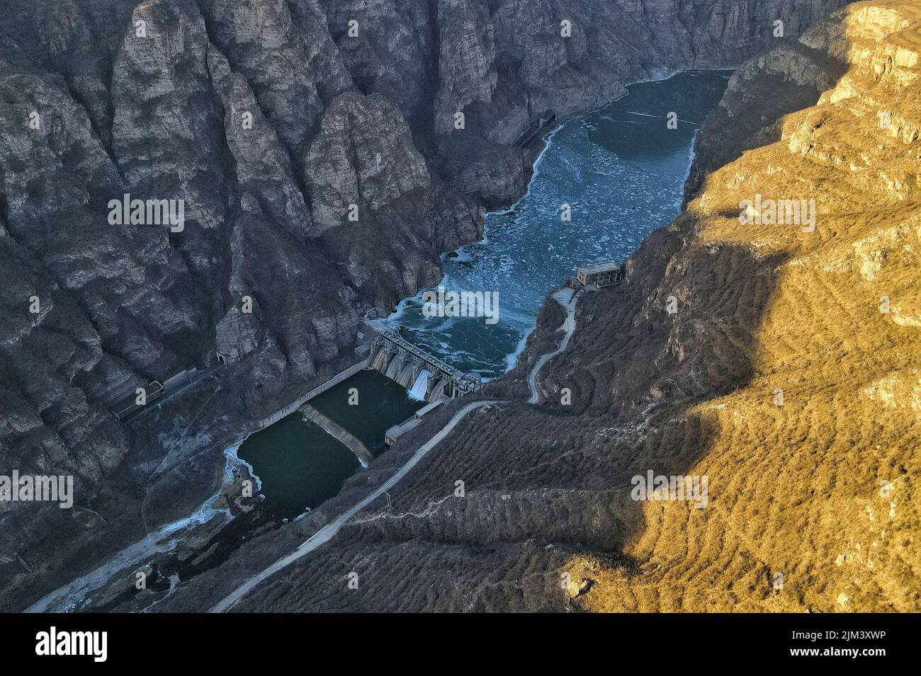 An aerial view of the Pearl Lake Reservoir in China Stock Photo - Alamy