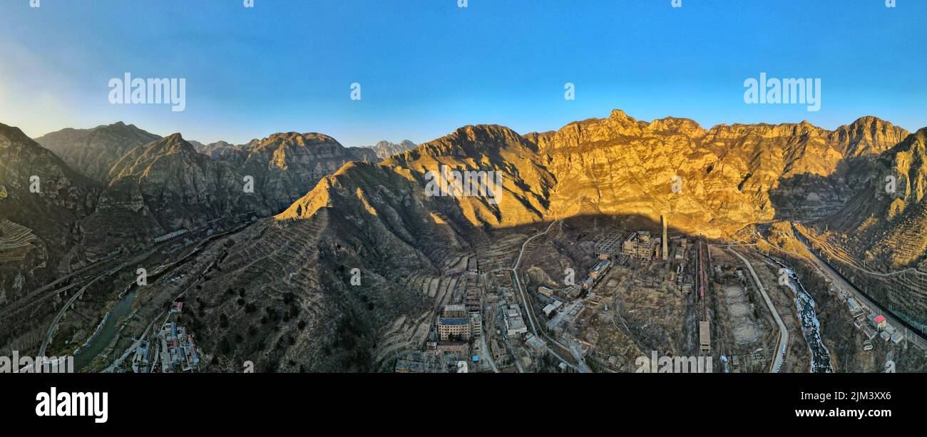 A panoramic aerial view of the Pearl Lake Reservoir in China Stock ...