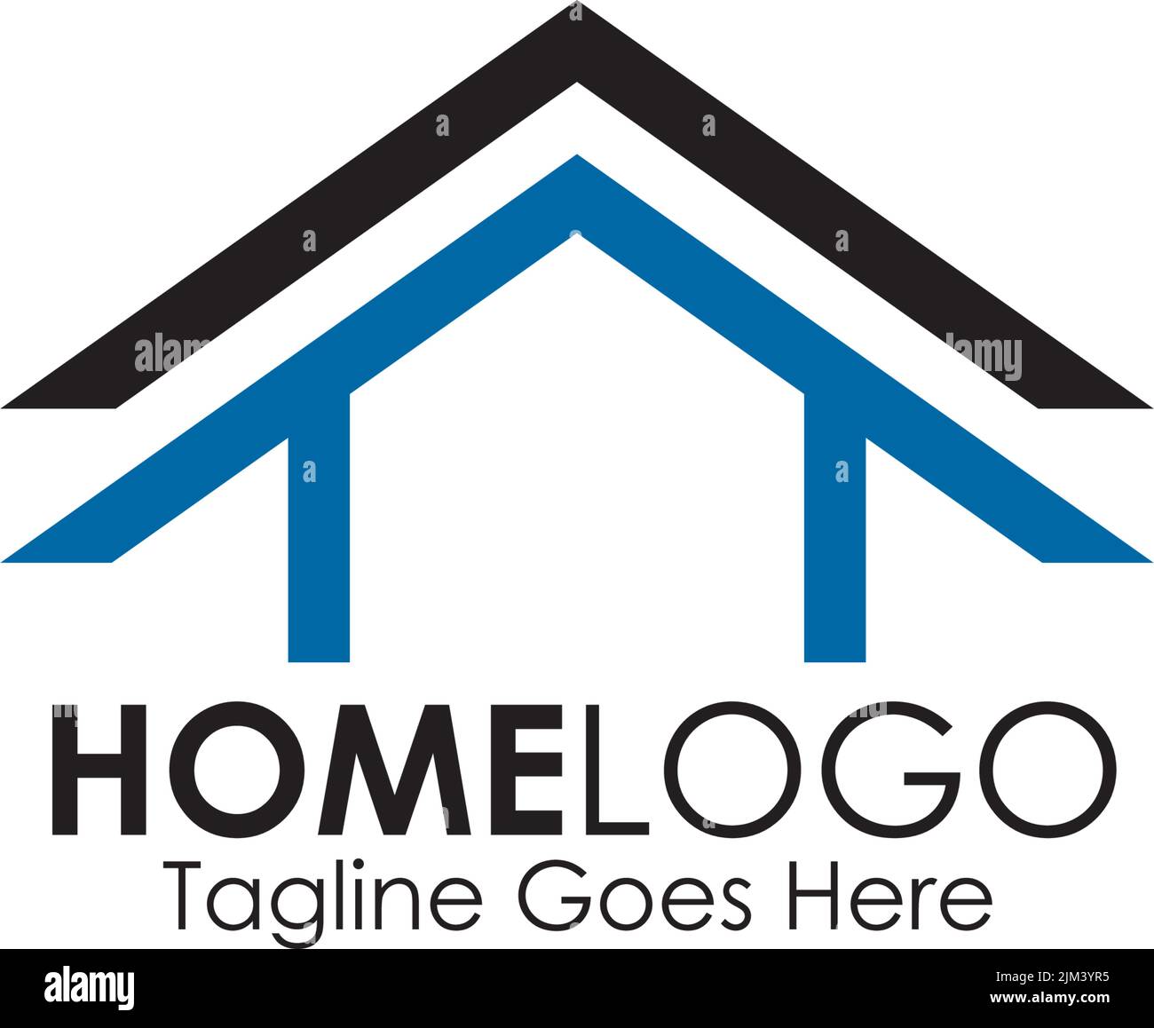 Home logo design vector illustration template Stock Vector Image & Art ...