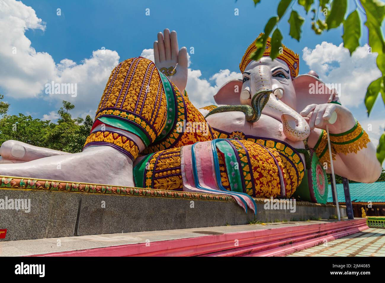 The statue of Ganesha in Ganesha Park. Sarika, Thailand Stock Photo - Alamy