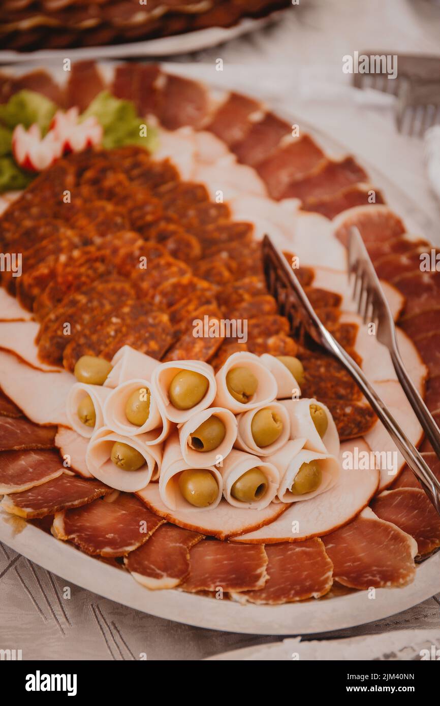Meat cold cuts hi-res stock photography and images - Alamy