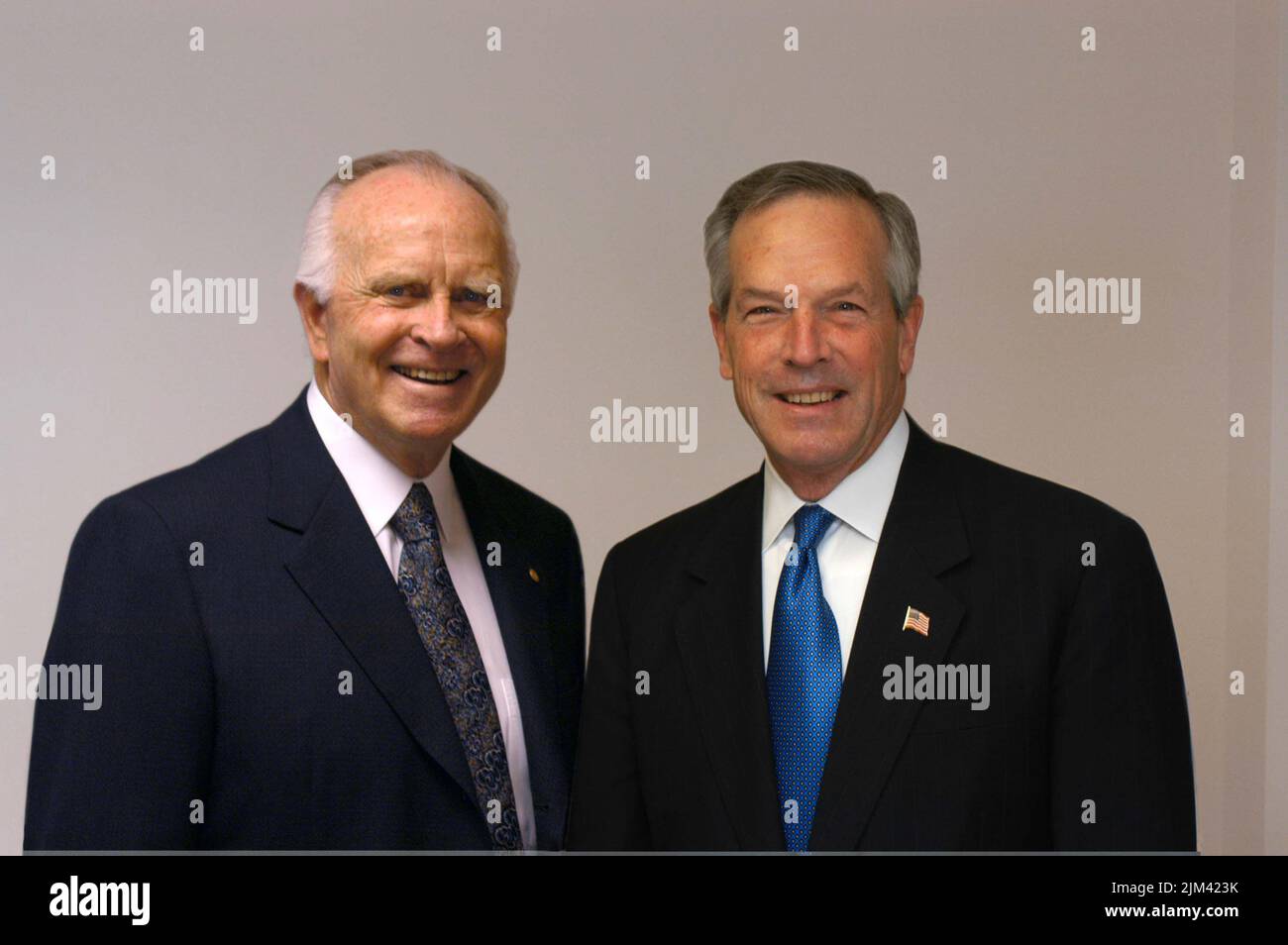 Office of the Secretary - SECRETARY DONALD EVANS WITH CHAIRMAN RICH ...