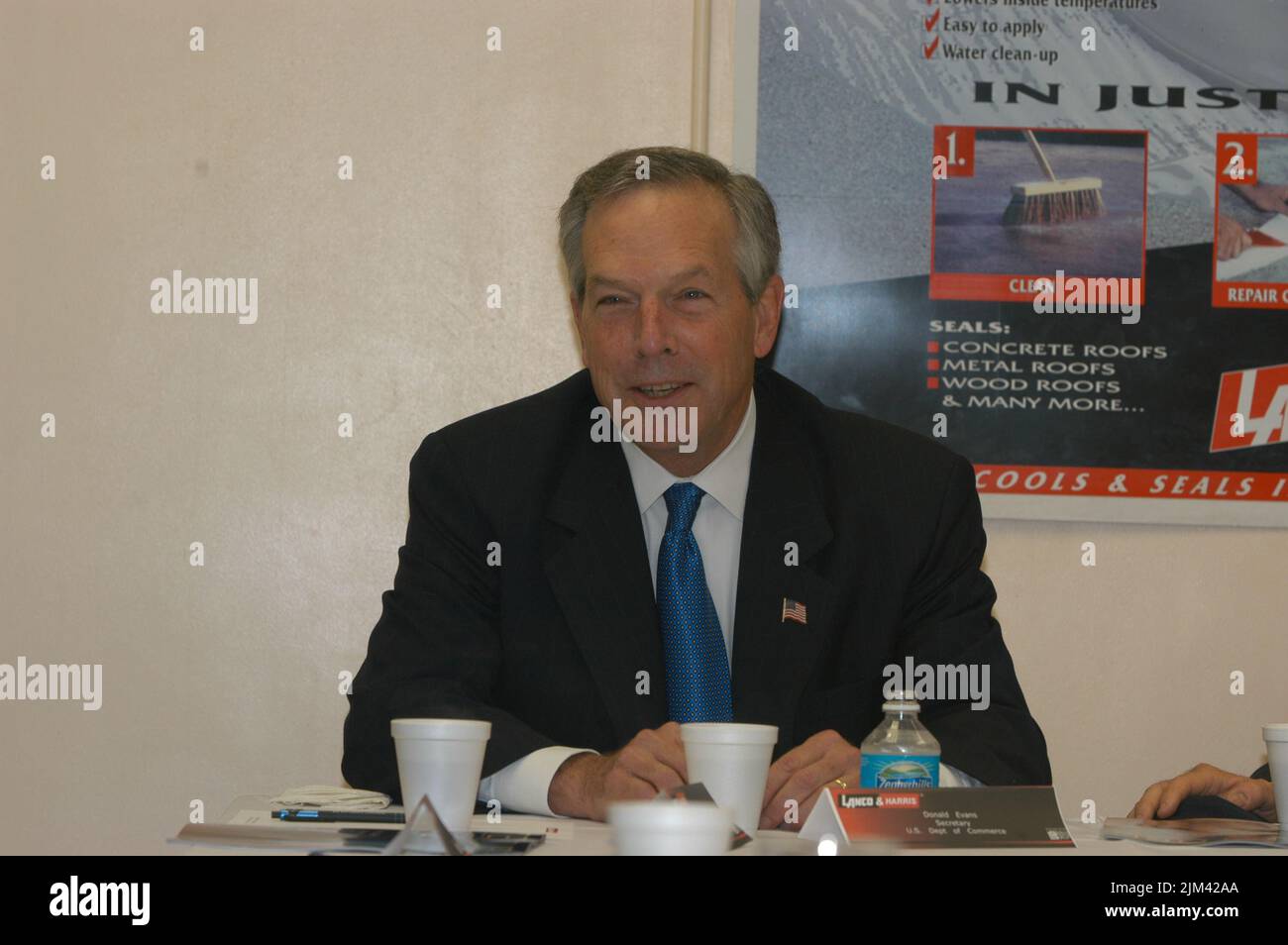 Office of the Secretary - SECRETARY DONALD EVANS WITH CHAIRMAN RICH ...