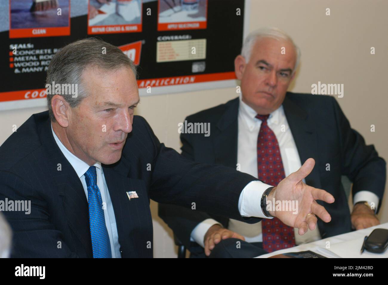 Office of the Secretary - SECRETARY DONALD EVANS WITH CHAIRMAN RICH ...