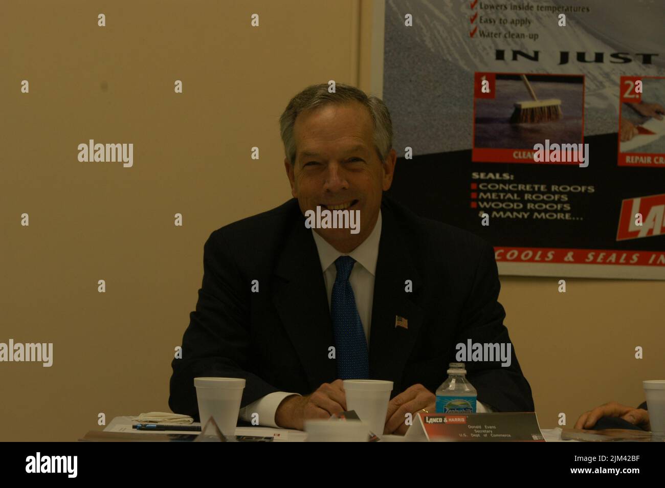Office of the Secretary - SECRETARY DONALD EVANS WITH CHAIRMAN RICH ...