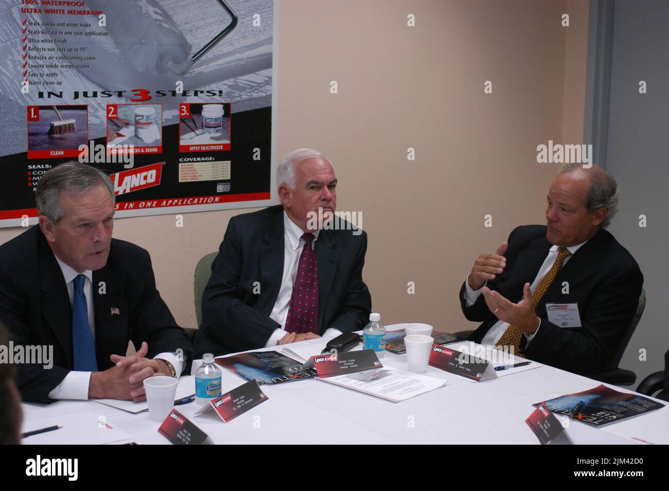 Office of the Secretary - SECRETARY DONALD EVANS WITH CHAIRMAN RICH ...