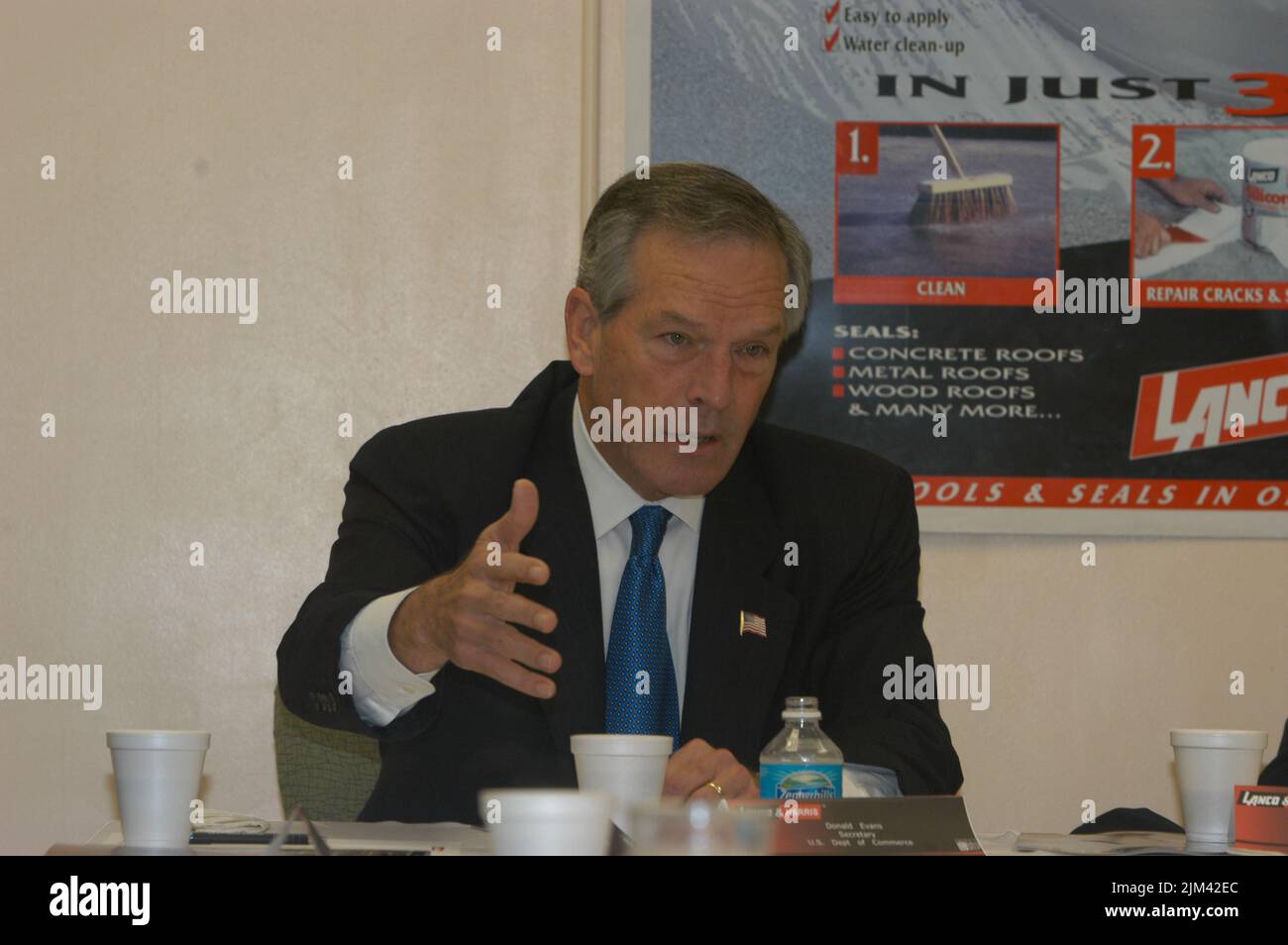 Office of the Secretary - SECRETARY DONALD EVANS WITH CHAIRMAN RICH ...