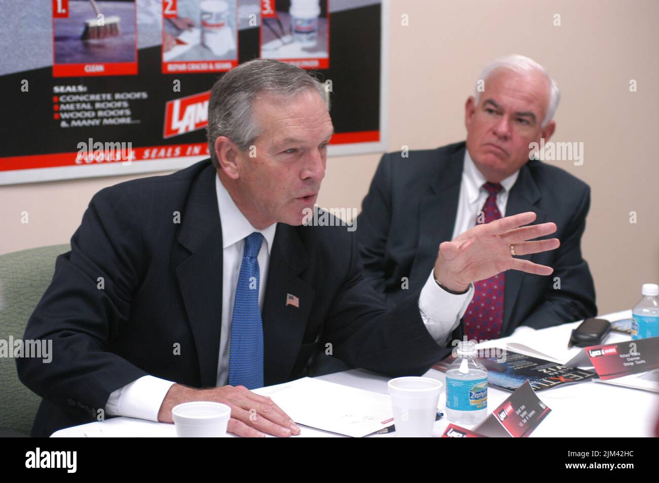 Office of the Secretary - SECRETARY DONALD EVANS WITH CHAIRMAN RICH ...