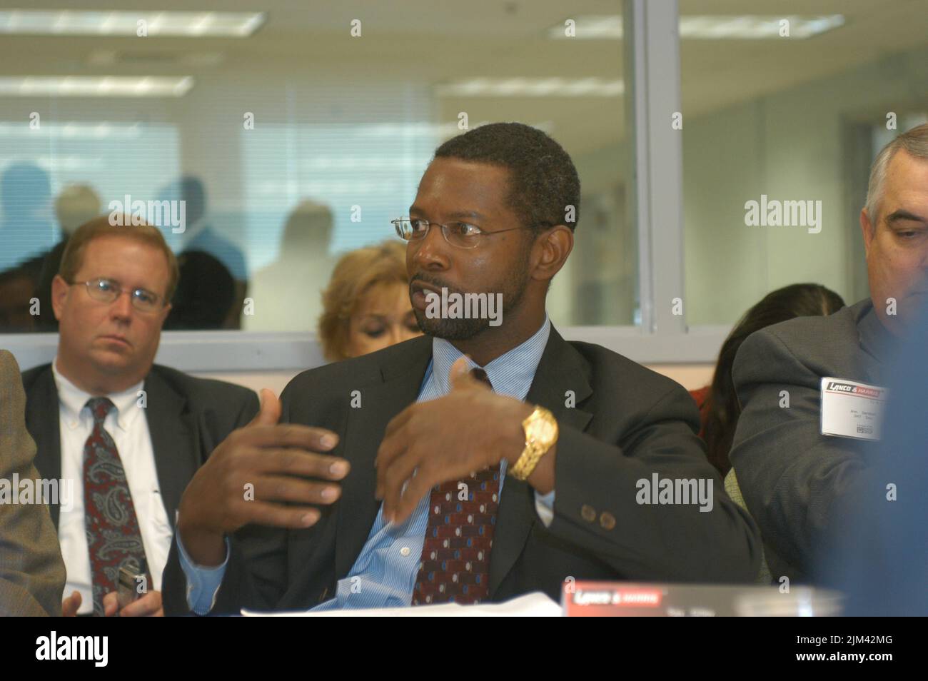 Office of the Secretary - SECRETARY DONALD EVANS WITH CHAIRMAN RICH ...