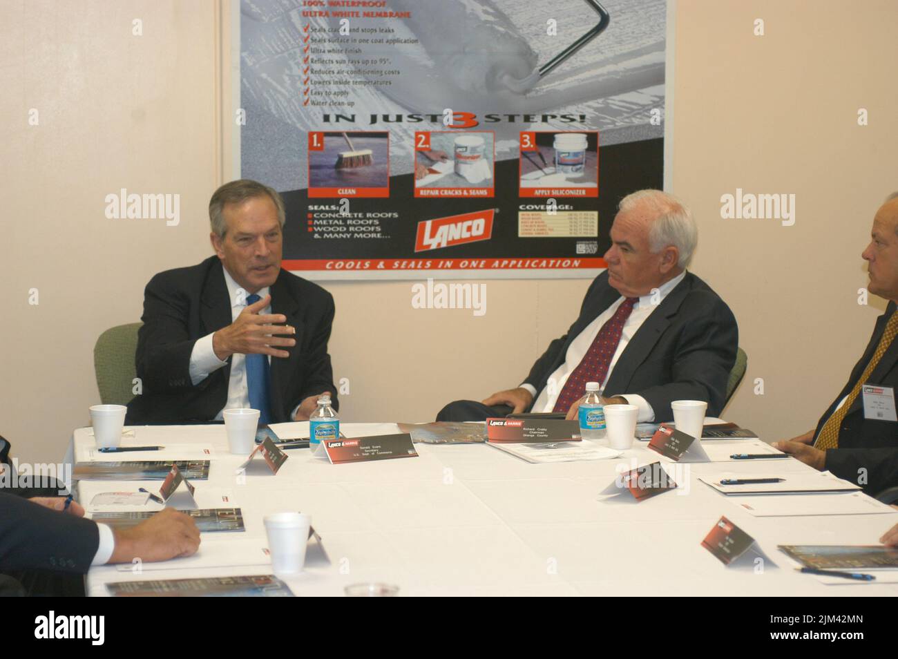 Office of the Secretary - SECRETARY DONALD EVANS WITH CHAIRMAN RICH ...