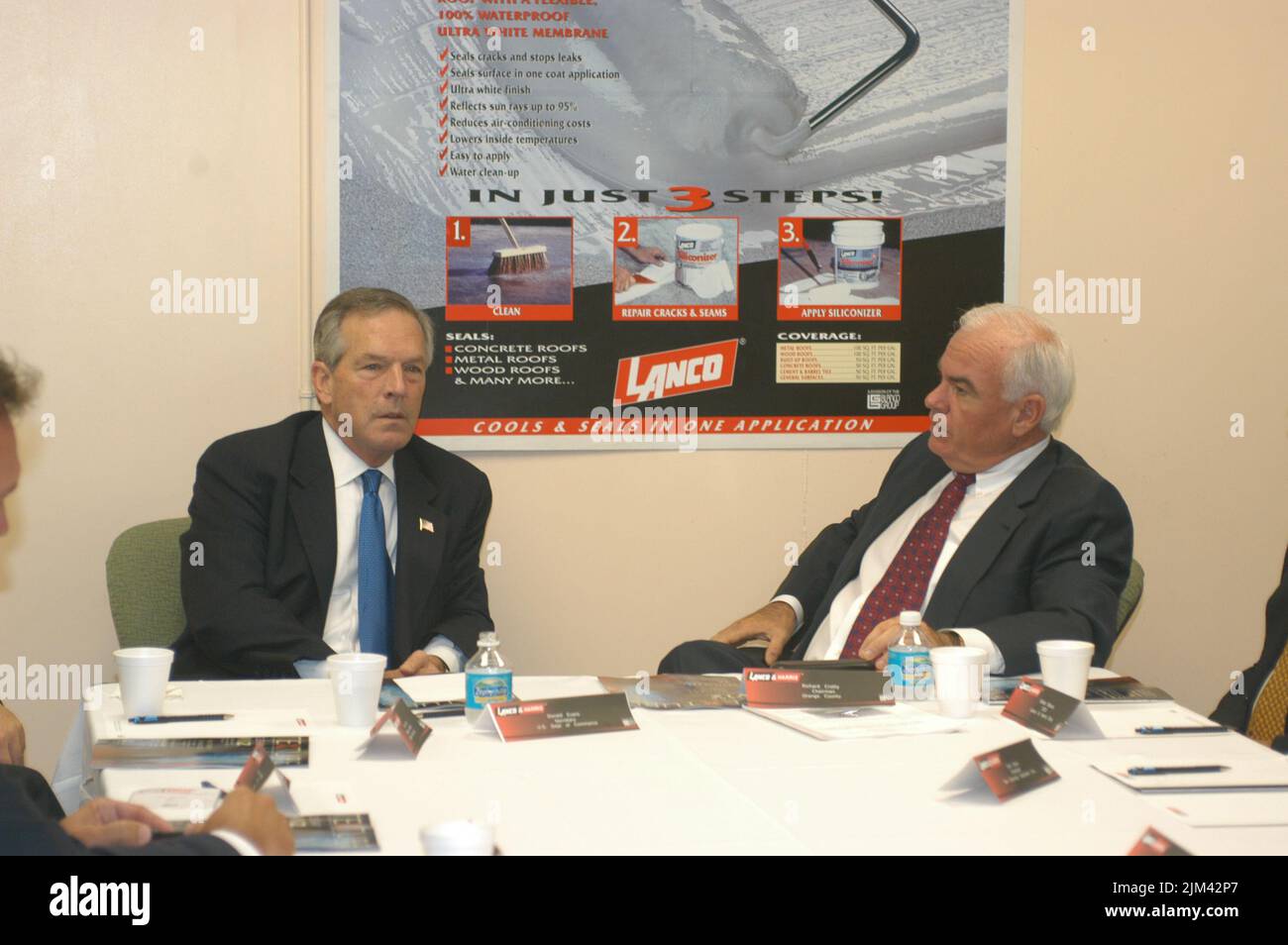 Office of the Secretary - SECRETARY DONALD EVANS WITH CHAIRMAN RICH ...