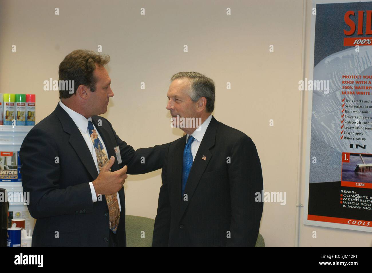 Office of the Secretary - SECRETARY DONALD EVANS WITH CHAIRMAN RICH ...