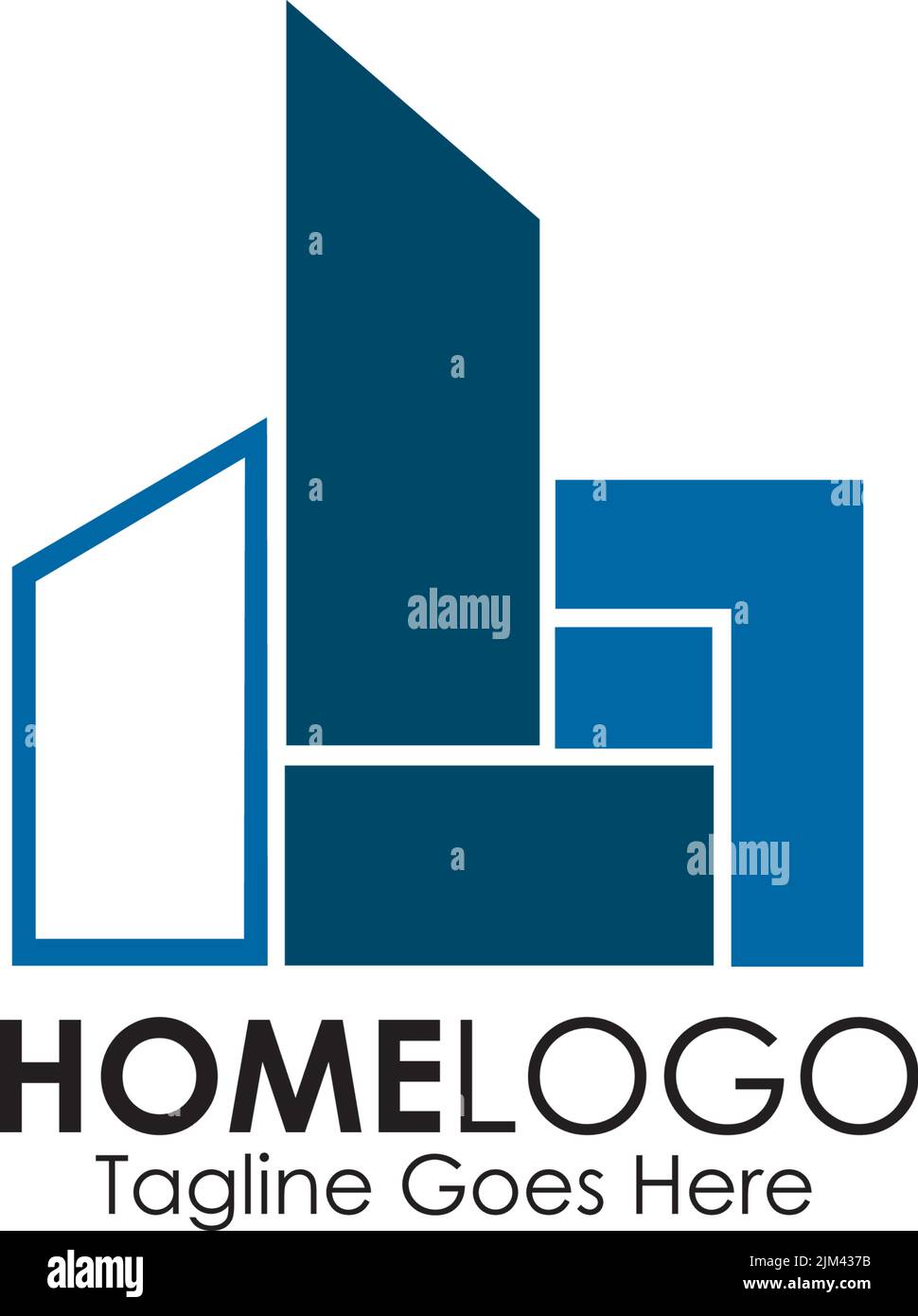 Home logo design vector illustration template Stock Vector Image & Art ...