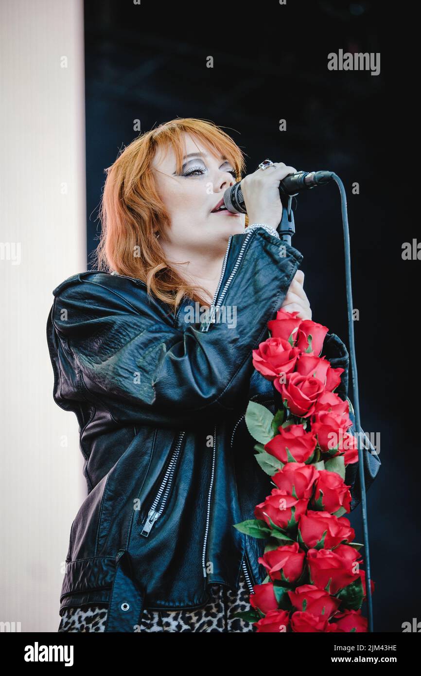 Stockholm, Sweden. 02nd, July 2022. The Swedish singer and songwriter ...