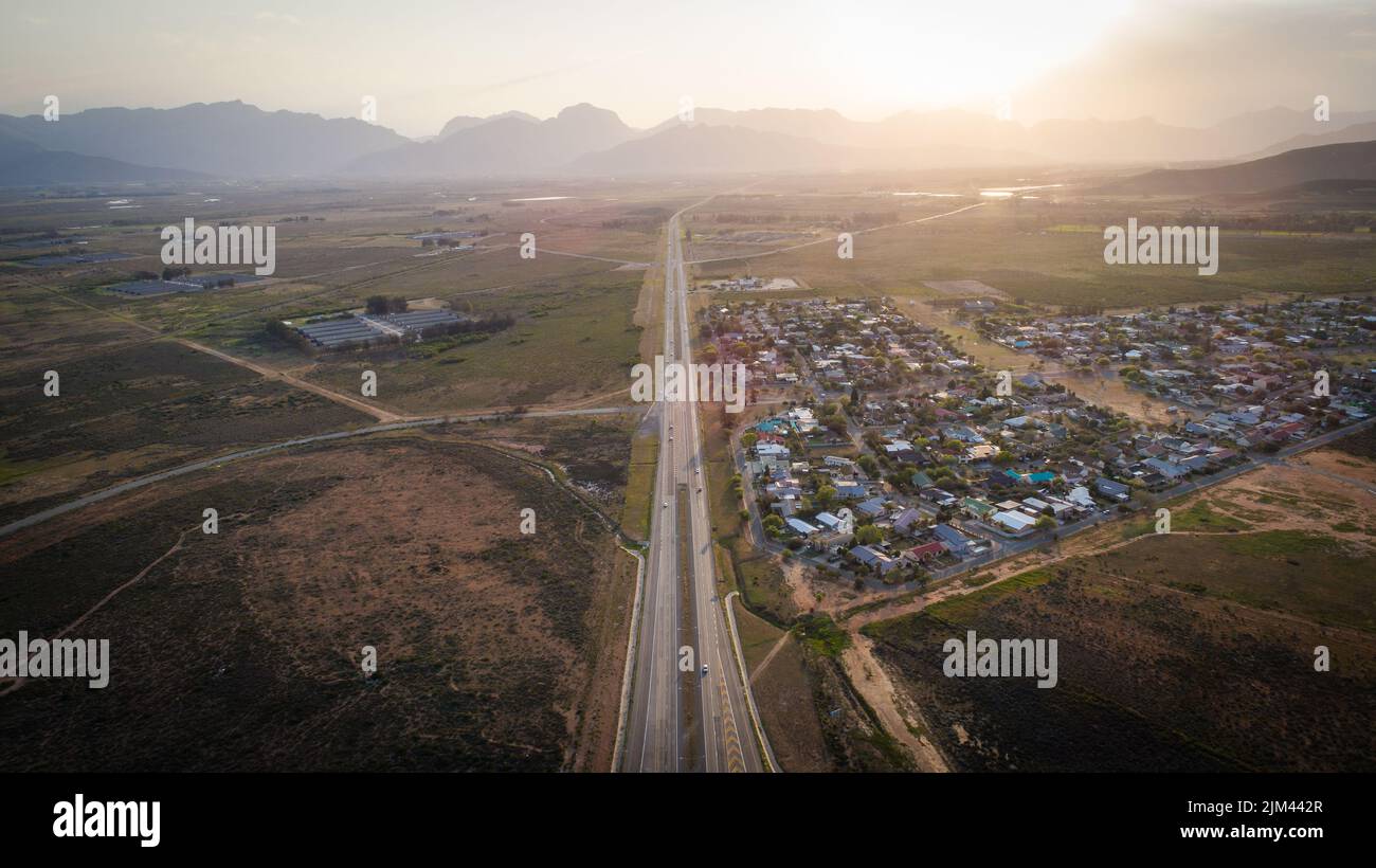 Worcester aerial africa hi-res stock photography and images - Alamy