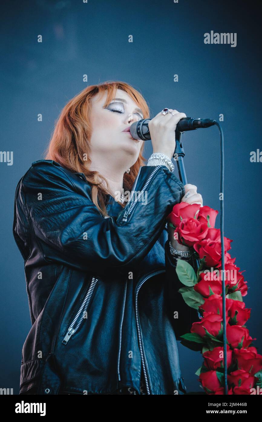 Stockholm, Sweden. 02nd, July 2022. The Swedish singer and songwriter ...