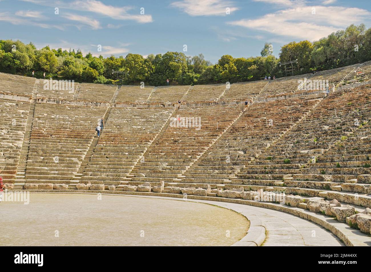 Epidavros theater seats hi-res stock photography and images - Alamy