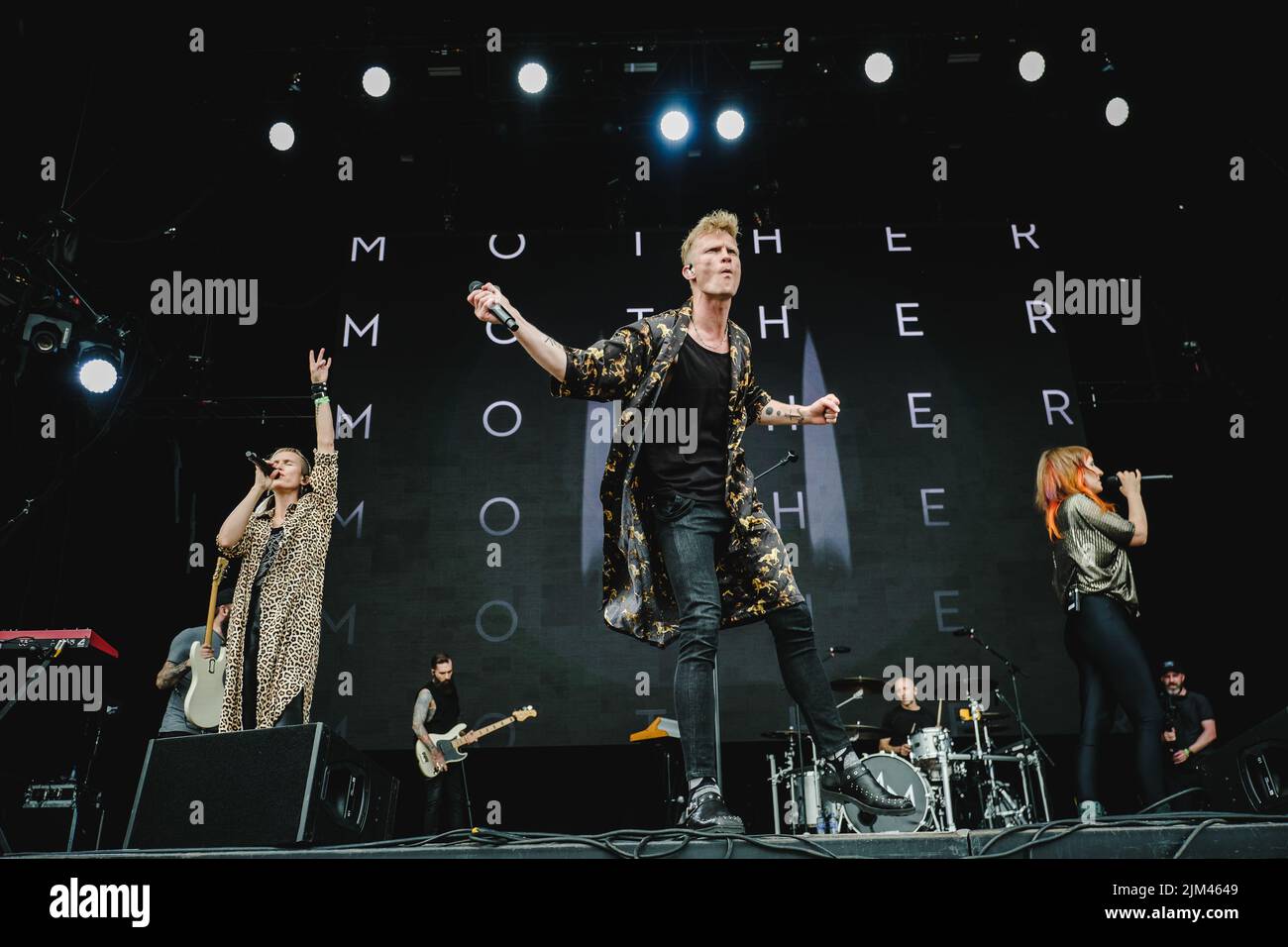 Stockholm, Sweden. 01st, July 2022. The Canadian indie rock band Mother ...