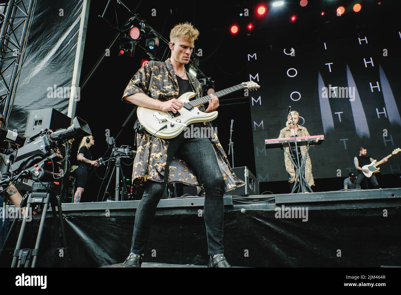 Stockholm, Sweden. 01st, July 2022. The Canadian indie rock band Mother ...