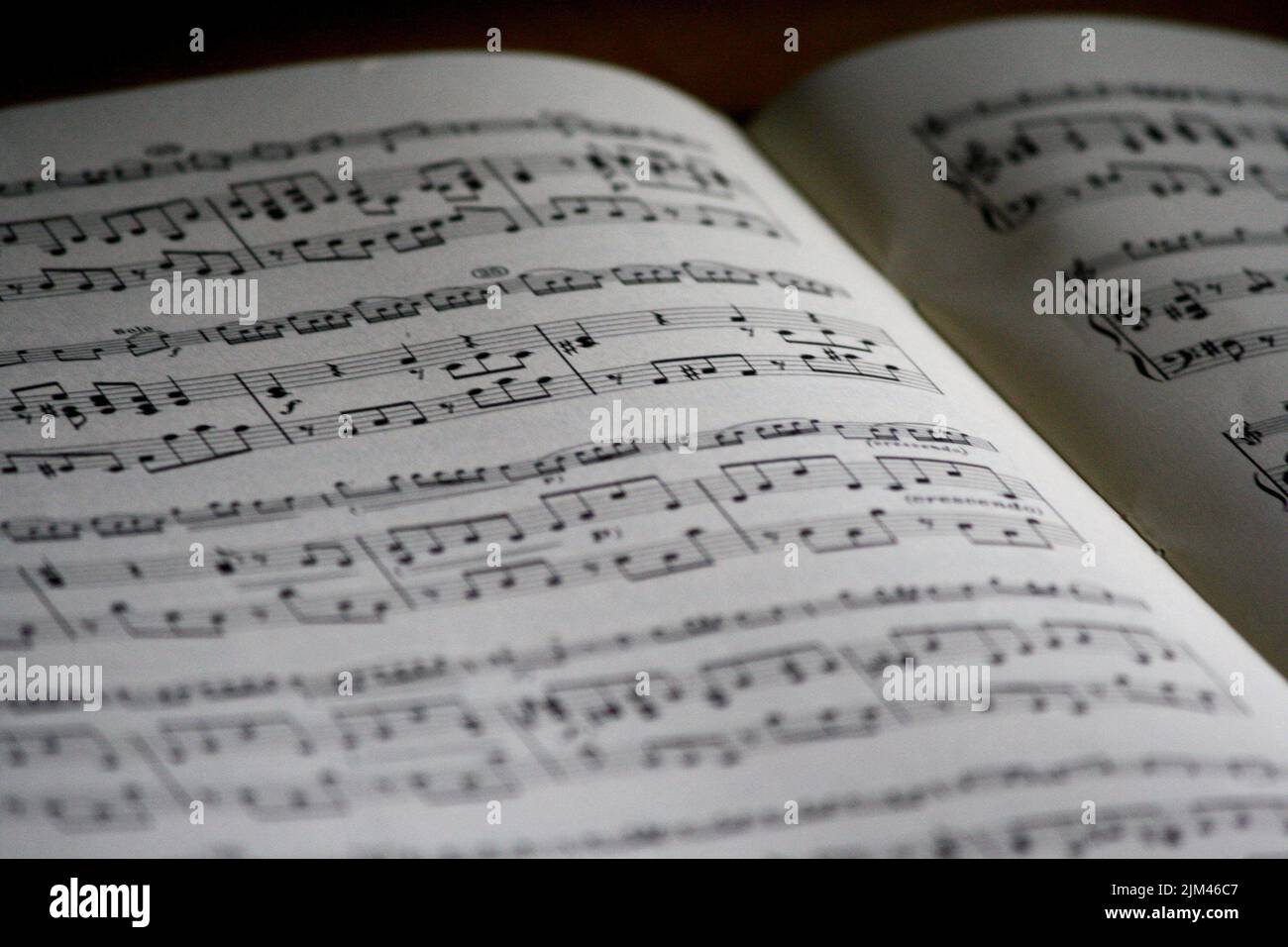 Music sheet detail hi-res stock photography and images - Alamy