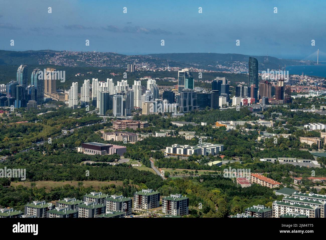 Aerial View of Istanbul , Turkey Stock Photo - Alamy