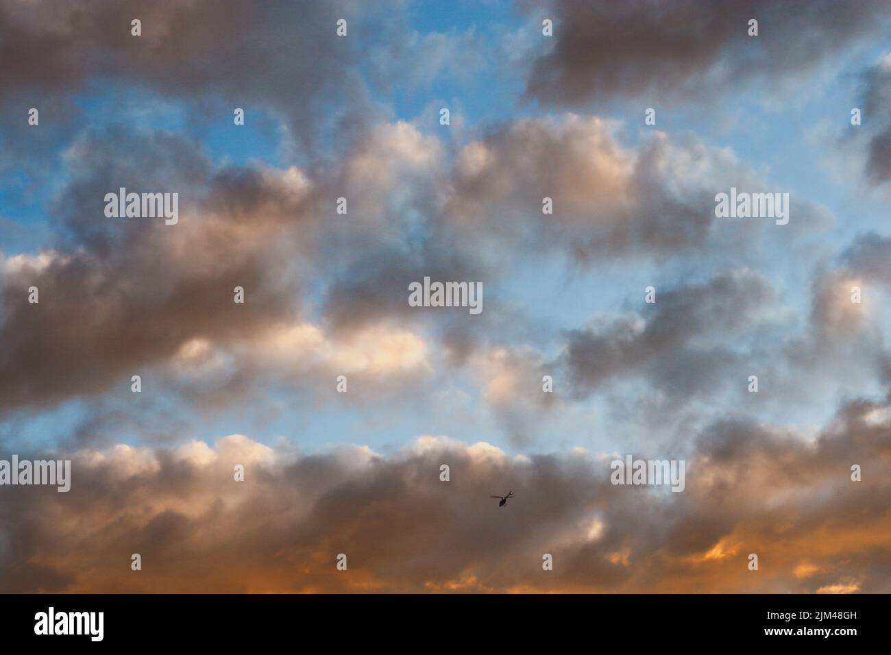 morning clouds with dramatic color and form Stock Photo - Alamy