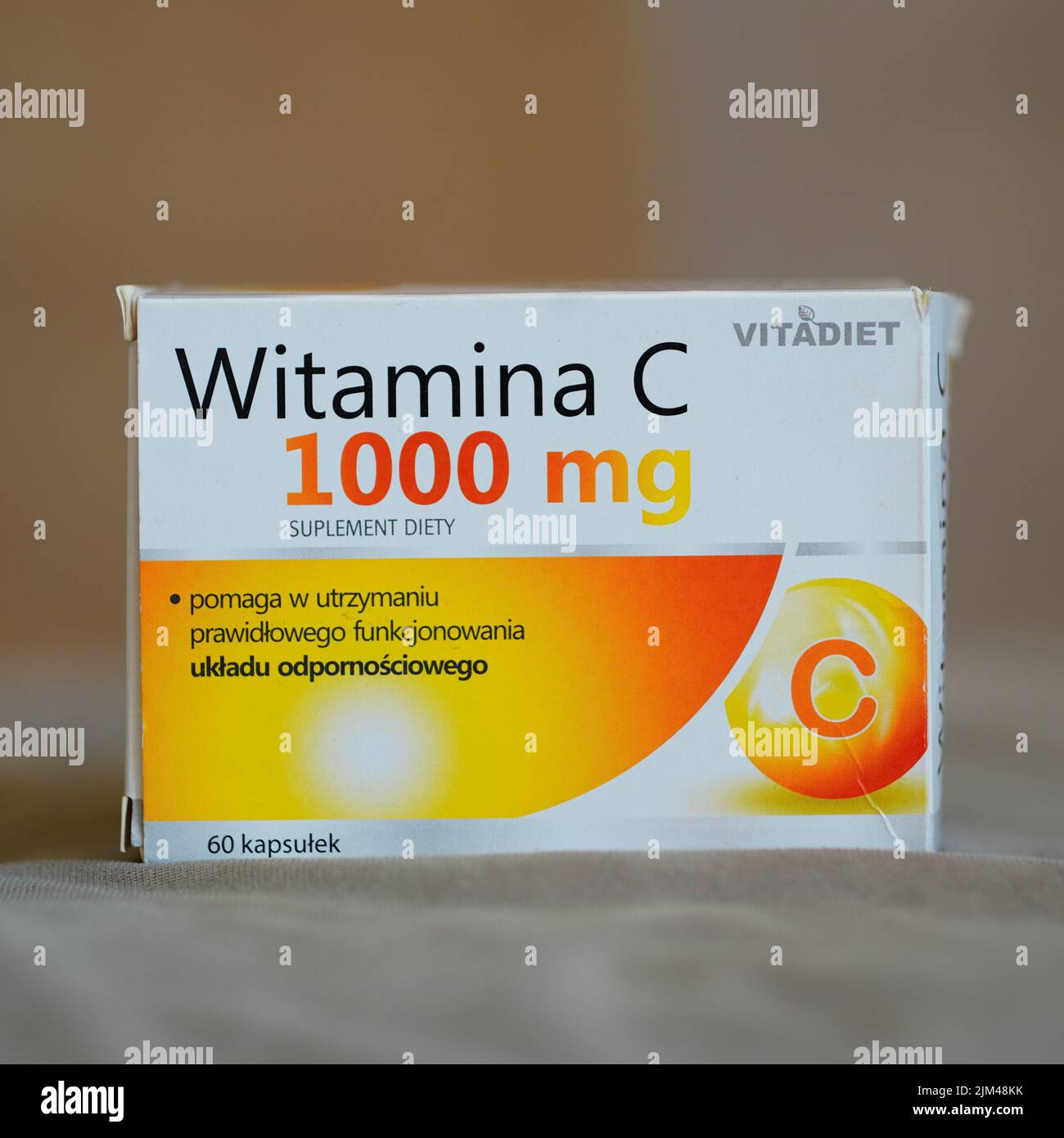 Vitamin c box hi-res stock photography and images - Alamy